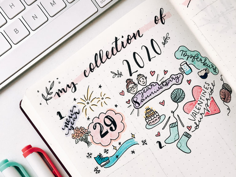 Memory Page – Erinnerungen in deinem Bullet Journal festhalten